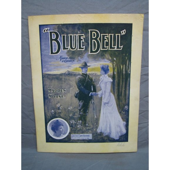 Other | Antique 190s Blue Bell Sheet Music 151 | Poshmark